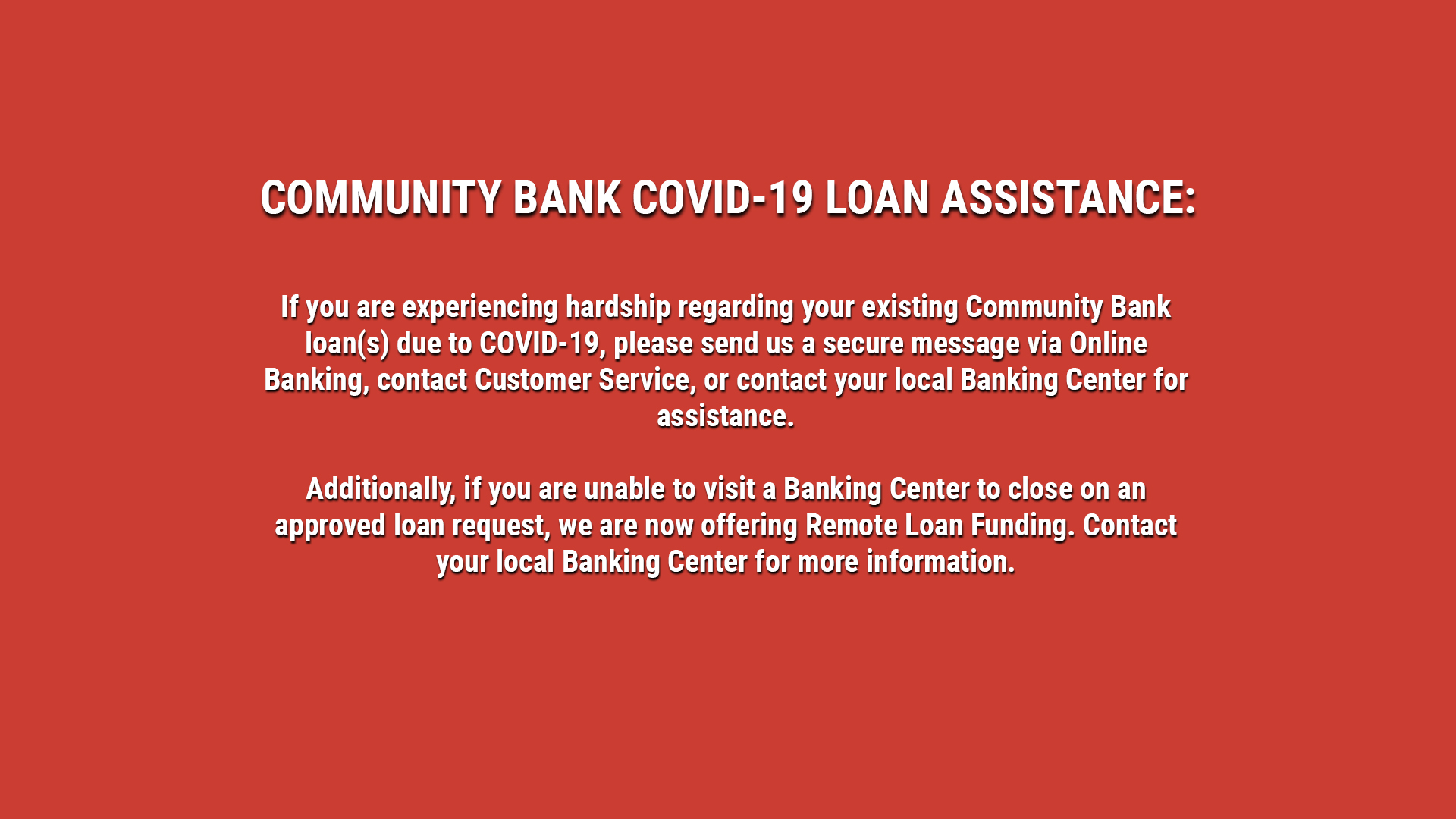 Community Bank | Home